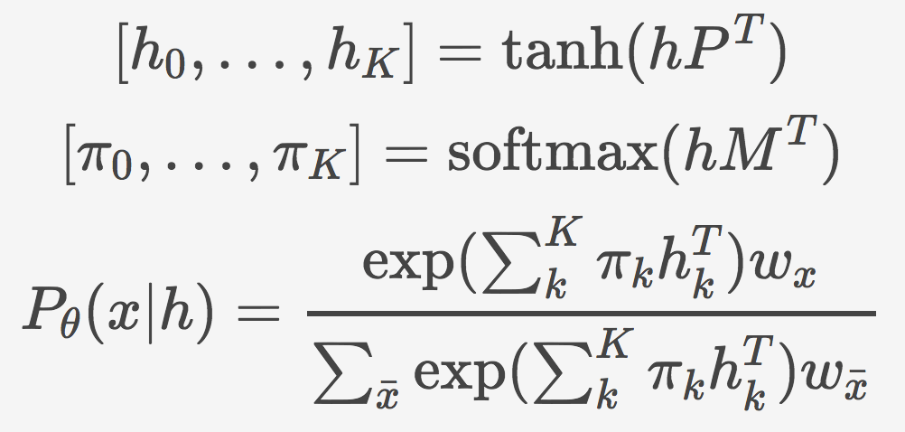 Smerity.com: Understanding the Mixture of Softmaxes (MoS) Smerity.com: Understanding the Mixture of Softmaxes (MoS)